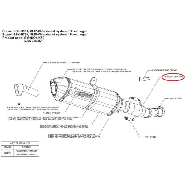 ※詳細な出荷時期はご注文後にメールでご案内します。■適合車種GSX-R600　GSX-R600 年式: 10  GSX-R750　GSX-R750 年式: 10  ■商品番号L-S6SO6T■JANコード4538792055060■商品概要...