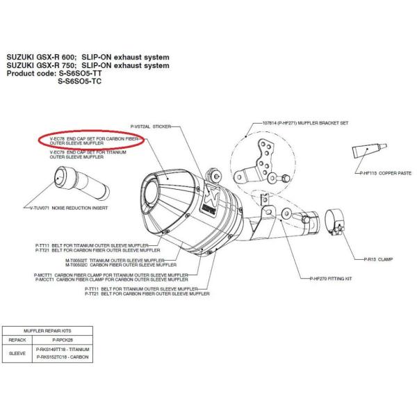 ※詳細な出荷時期はご注文後にメールでご案内します。■適合車種GSX-R600　GSX-R600 年式: 07  GSX-R750　GSX-R750 年式: 07  ■商品番号V-EC78■JANコード4538792209388■商品概要【適...
