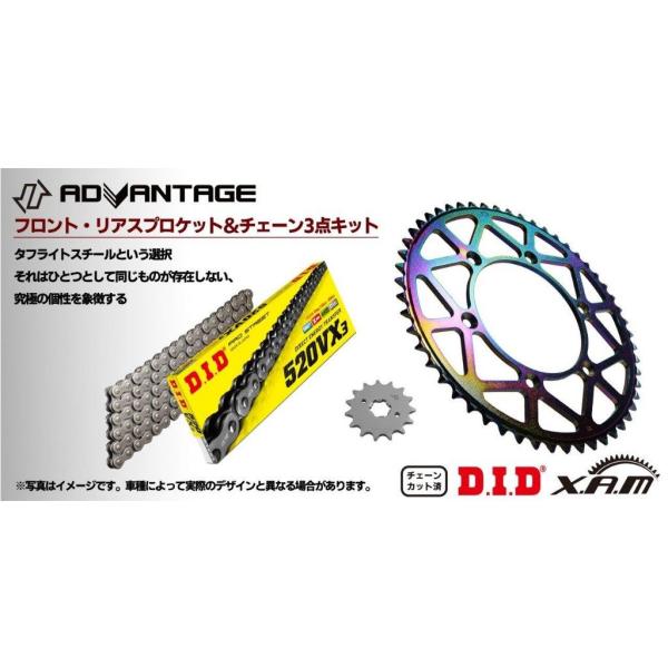 ※詳細な出荷時期はご注文後にメールでご案内します。■適合車種V-STROM 250　V-STROM 250 年式: 17-  　　備考: 【チェーンサイズ】520 【リンク数】116L 【装着可能丁数】14-47t■商品番号XTS003-B...