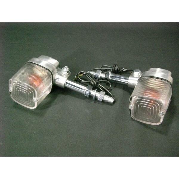 ※詳細な出荷時期はご注文後にメールでご案内します。■商品番号200901013■商品概要仕上げ：ポリッシュ【カラー】クリアー【タイプ】角型【仕様】ステー付【入数】2個1セット【素材／材質】アルミ製【サイズ】レンズ直径45mm、ステー長さ39mm