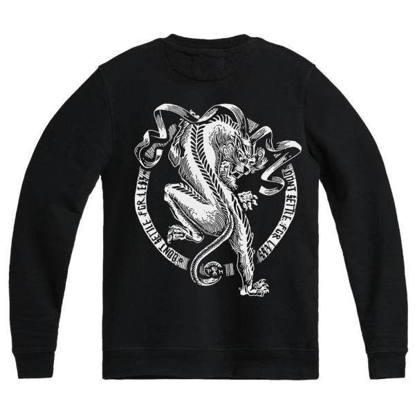 ※詳細な出荷時期はご注文後にメールでご案内します。■商品番号John-Tiger-01-XXL■商品概要・レギュラーフィット・クルーネックスウェット・カラー：ブラック・ヨーロッパ製