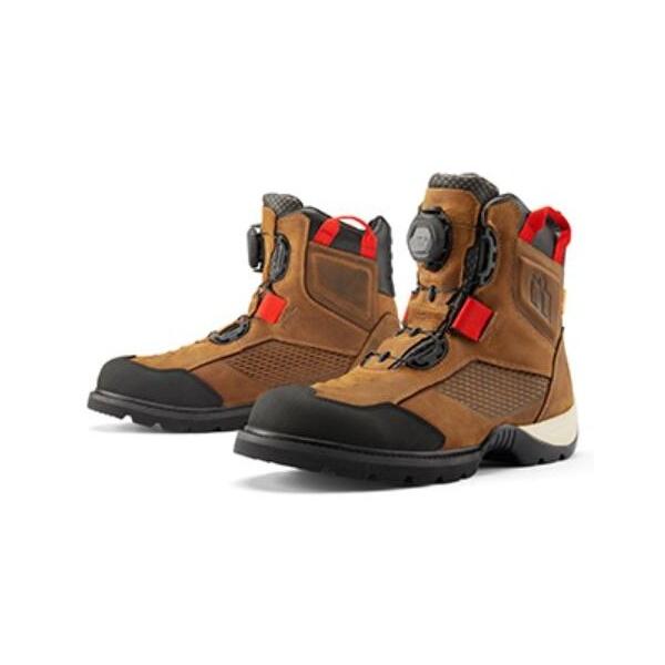 ※詳細な出荷時期はご注文後にメールでご案内します。■商品番号3403-1164■商品概要【カラー】ブラウン【素材】本革【安全規格】EN13634:2017【仕様】・くるぶしD3Oプロテクター内臓・透湿防水ライナー・BOAシステム採用・つま先...