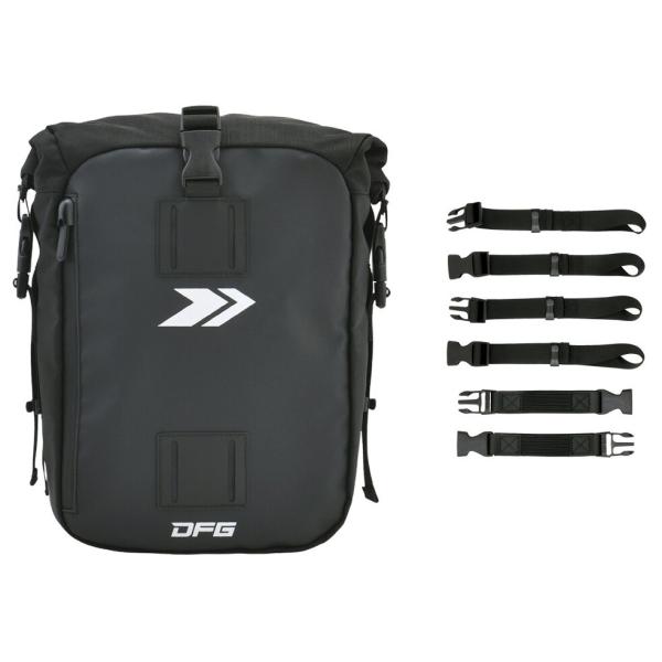 ※詳細な出荷時期はご注文後にメールでご案内します。■商品番号C8443■JANコード4547836435676■商品概要メーカー品番：DG2811-0007【仕様】カラー：ブラックセット内容：バッグ本体／積載ベルトキット×2本容量：7.5L...