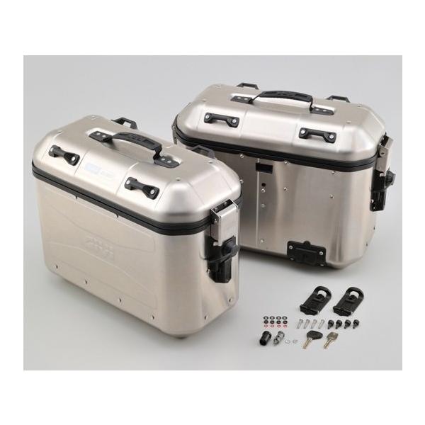 ※詳細な出荷時期はご注文後にメールでご案内します。■商品番号26014■JANコード4909449588604■商品概要【カラー】シルバー【容量】36L(片側)●左右セット●アルミ製●奥行×幅×高さ(外側)：242×495×379(mm)●...