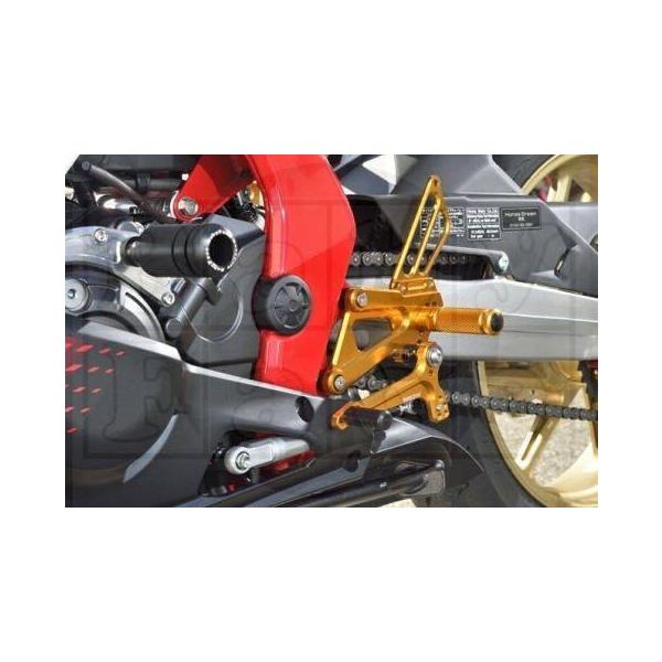 ※詳細な出荷時期はご注文後にメールでご案内します。■適合車種CBR250RR　CBR250RR 年式: 17-23  ■商品番号002-H062GD■商品概要【ステップポジション】1：10mm Back／30mm Up2：10mm Back...