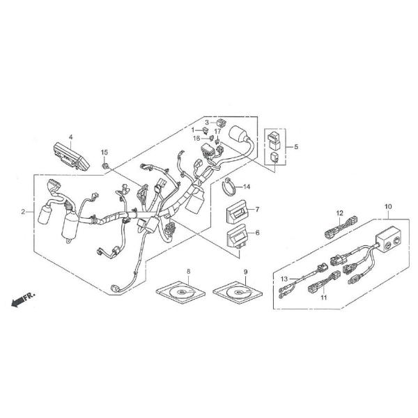 ※詳細な出荷時期はご注文後にメールでご案内します。■適合車種GROM レースベース車　GROM レースベース車   　　備考: (JC92：5速)■商品番号32100-K26-R20■商品概要画像番号：2
