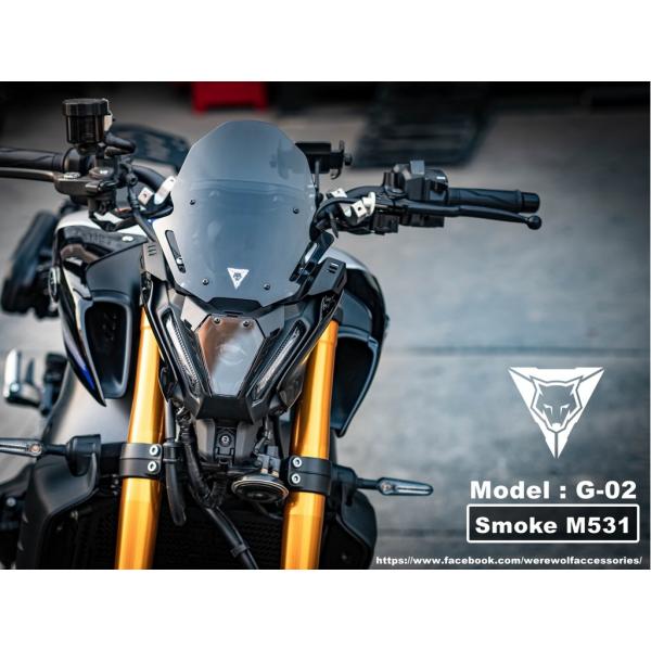 ※詳細な出荷時期はご注文後にメールでご案内します。■適合車種MT-09　MT-09 年式: 21-23  　　備考: Gen3■商品番号WW09-23G-02-M531■商品概要The 2nd generation of Model G-S...