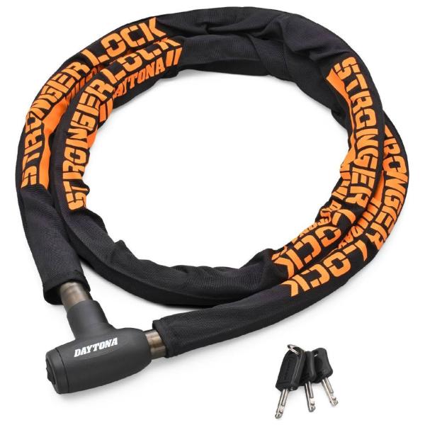 ※詳細な出荷時期はご注文後にメールでご案内します。■商品番号48493■JANコード4909449647707■商品概要●見た目で切断を諦める、超極太26mmのスチールリンクロック●頑丈な780デニールのナイロンカバーとPVCチューブでワイ...