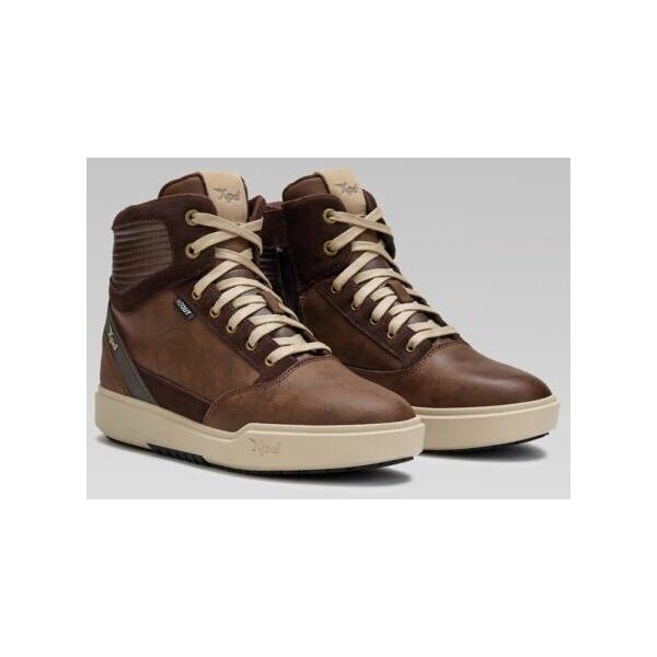 ※詳細な出荷時期はご注文後にメールでご案内します。■商品番号S127-044- 44■商品概要防水・レザースニーカー【カラー】ブラウン【素材】レザーポリウレタン【仕様】CE規格衝撃吸収構造プロテクター