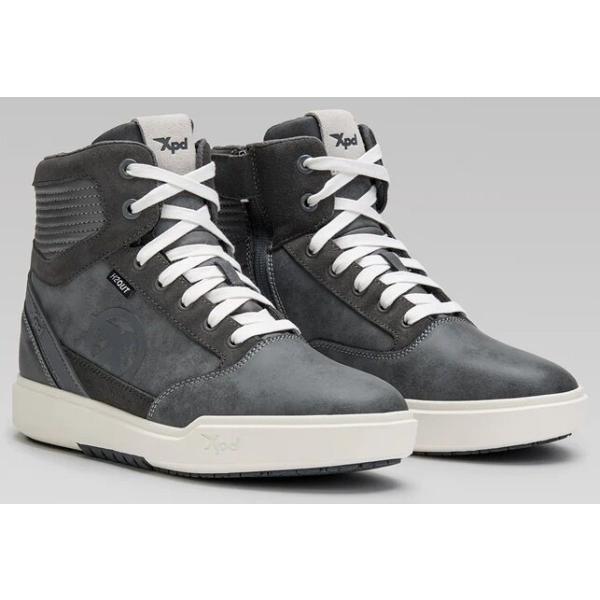 ※詳細な出荷時期はご注文後にメールでご案内します。■商品番号S127-512- 42■商品概要防水・レザースニーカー【カラー】グレー／ホワイト【素材】レザーポリウレタン【仕様】CE規格衝撃吸収構造プロテクター