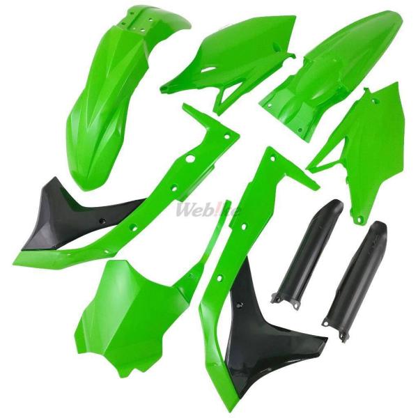 ※詳細な出荷時期はご注文後にメールでご案内します。■適合車種KX250F　KX250F 年式: 17-20  ■商品番号91494■商品概要【カラー】グリーン／ブラック (20純正カラー)【キット内容】・フロントフェンダー 85745000...