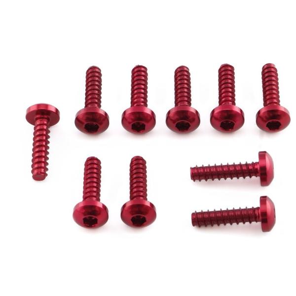 ※詳細な出荷時期はご注文後にメールでご案内します。■商品番号STB415-10R■商品概要素材：アルミニウム製品タイプ：ボルトヘッド形状：ドームヘッド重さ：7.01g入数：10穴あけ加工：なしヘッド高さ：3.20mmヘッド径：8.00mm長...