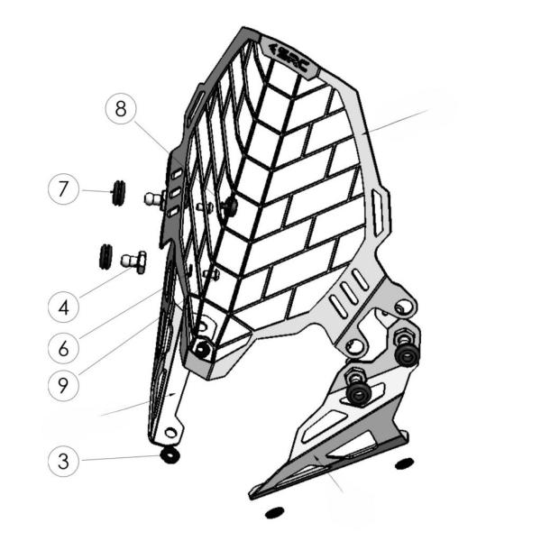 ※詳細な出荷時期はご注文後にメールでご案内します。■適合車種V-STROM 650　V-STROM 650 年式: 17-25  ■商品番号P-PART-01-01-S-VS17-01-02■商品概要Webikeは、SRCの正規代理店です。...