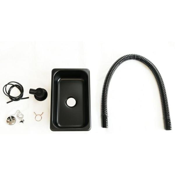 ※詳細な出荷時期はご注文後にメールでご案内します。■適合車種　   　　備考: 汎用■商品番号OSE-CRC-005■商品概要素材：ステンレスカラー：ブラックサイズ：265mm×162mm×H65mm付属品：内径19mmホース 約80cm、...