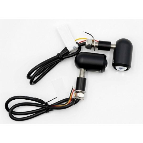 ※詳細な出荷時期はご注文後にメールでご案内します。■適合車種　   　　備考: 汎用■商品番号dome-indicator-black■商品概要直径：23mm本体長さ：40mm全長(ネジ部)：35mmスペーサー長さ：15mm配線：- 赤：ブ...