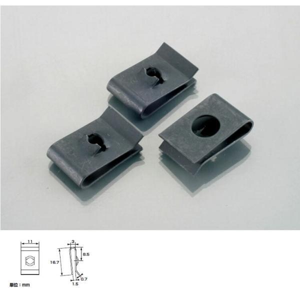 ※詳細な出荷時期はご注文後にメールでご案内します。■適合車種　   　　備考: 汎用■商品番号0900-059-00015■JANコード4990852077618■商品概要ホンダタイプM5タッピング用○入数：3個○適合板厚：2.5mm素材：...
