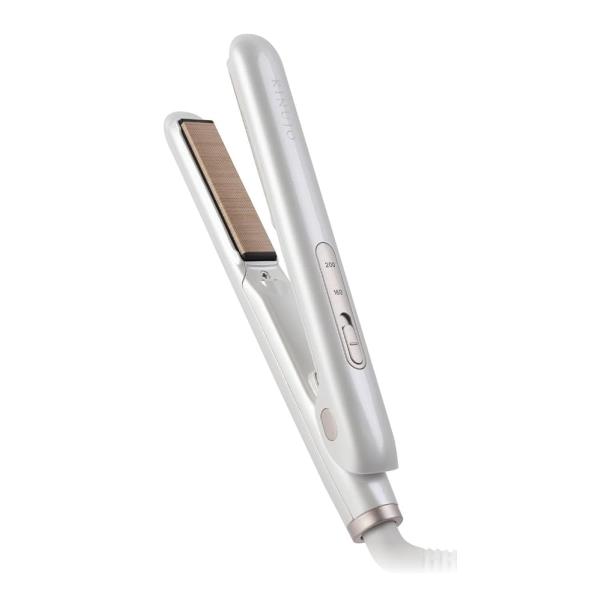 「商品情報」「主な仕様」POINT2 髪を摩擦から守るから滑らかPOINT3 ヘアカラーを守る 熱ダメージを抑え、色素破壊やカラー剤の流出を防ぐことで、ヘアカラーを長持ちさせます。持ち運び便利なオリジナル耐熱ポーチ付き