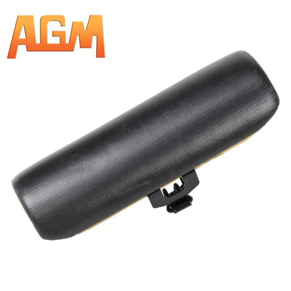 ・メーカー：AGM・材質：木・重さ：65g・サイズ：長さ約：111mm、中央部厚さ約21.2mm・対応：各社SVDシリーズ各社ドラグノフに対応したリアルな形状の木製チークピースです。※皮風素材の部分は小傷や角が小さく破けている場合がございま...