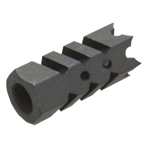 ・メーカー：S&amp;T・材質：スチール・重さ：86g・サイズ：全長：約53.9mm,全幅：約25.1mm,全高：約22.0mm・対応：14mm正ネジを備えたアウターバレルを持つ機種TORMIX社のTromix Rifle Shark B...