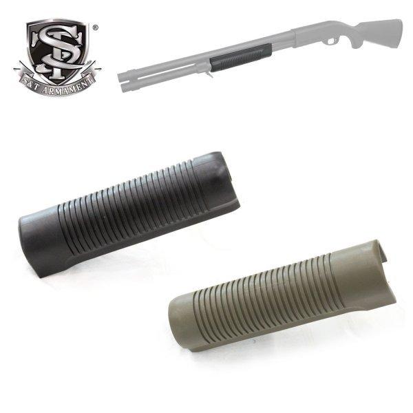 ・メーカー：S&amp;T・材質：ナイロンファイバー・重さ：206ｇ・サイズ：前後長：約185mm、最大幅：約46.8mm、全高：約47.5mm・対応：S&amp;TM870シリーズ各種※ソードオフは不可です。（詳細）S&amp;TM870...