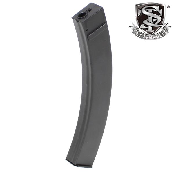 【商品詳細】・材質：スチール・サイズ：約233mm*22mm ・重量：約260g ・スプリング給弾式マガジン・対応：S&amp;T 一〇〇式 電動ガン※取付の際、調整・加工が必要となる場合がございます。