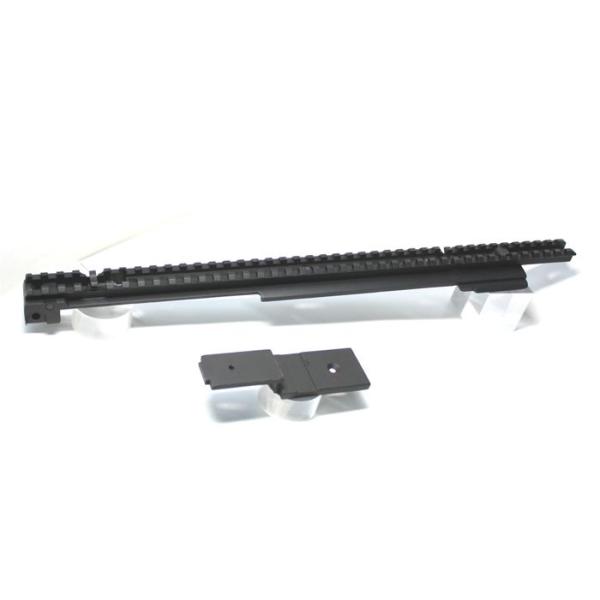 S&amp;T タボール各種をフラットトップタイプに変更できるレールセットです。フリップアップ式フロントサイト/リアサイト付。・メーカー：S&amp;T・素材：アルミ合金・重さ：レール部分223g（マウントベース除く）・対応：S&amp;T...