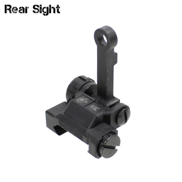 ・メーカー：S&amp;T・材質：ナイロン製Knight'sArmamentタイプのナイロン製300MFoldingMicroリアサイト※取付の際、調整・加工が必要となる場合が御座います。