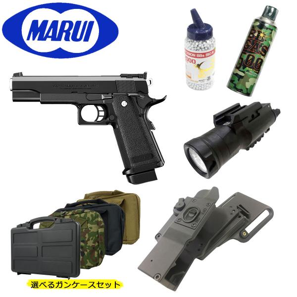 (セット説明)セット品のUFC製 XH15/XH35タイプ ウェポンライトを取付けたハンドガンを素早くドローすることが出来るSF MASTERFIRE RAPID DEPLOYタイプ ホルスターとの機能的なセットとなります。また二重ロックシ...