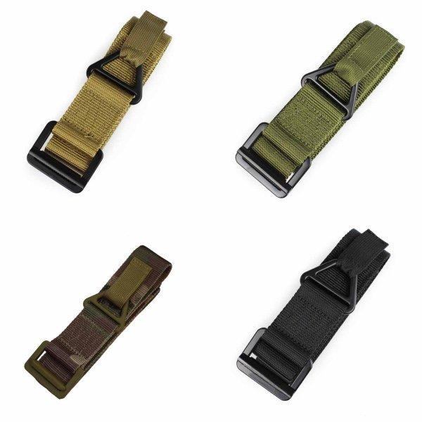 ・素材：アルミ合金、ナイロン・重さ：約222g・サイズ：最少ウエストサイズ：約70cm、最大ウエストサイズ:約101cm、全幅:約5.6cm（詳細）CQBリガータイプベルトになります。ズボンのベルトとしてもピストルベルトの代わりとしても使う...