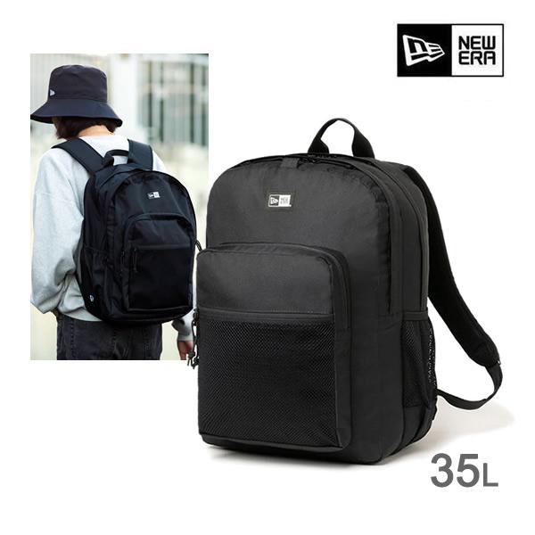 NEWERA ニューエラ 正規取扱店キャンパスパック 35L素材:ポリエステル/600D通学等に適した四角い形状で効率的な収納が可能な大容量バックパック。・外側にはメッシュポケットを配備・外側のポケット内にはインナーフックを配備・ラップトッ...