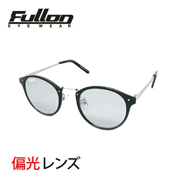 カジュアルに、着替える感覚で身につけるデイリーユースなアイウェア「FULLON」。BLUE LABEL 偏光レンズ仕様。大人気のFBL 064シリーズ。<グロスブラックのフェイスにライトブルーミラー偏光レンズをセット、テンプルはメタル...