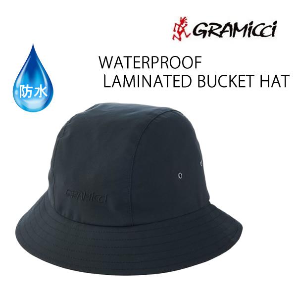 WATERPROOF LAMINATED BUCKET | ウォータープルーフラミネイティッドバケット品番： G3FA-051防水性・防風性・透湿性に優れた、３レイヤー素材によるバケットハットです。止水テープの使用で、縫い目からも内側に水を...
