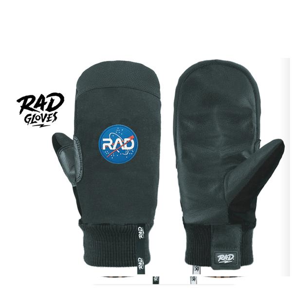 RAD GLOVES (ラッドグローブ) スキー＆スノーボードグローブ 日本正規品オーストラリア生まれのRad Gloves、見た目はポップで中はぬくぬくな高機能なグローブです。-THE CREW MITTEN-防水ポリウレタン、レザーを使...