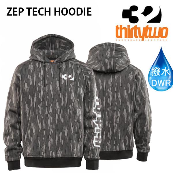 THIRTYTWO  24-25モデル。高レベルの撥水性能を誇る『REPEL(レペル)』加工した撥水フリースアパレル。<Br><Br>撥水加工済み、フロントカンガルーポケット。<Br>300g：60％フリ...