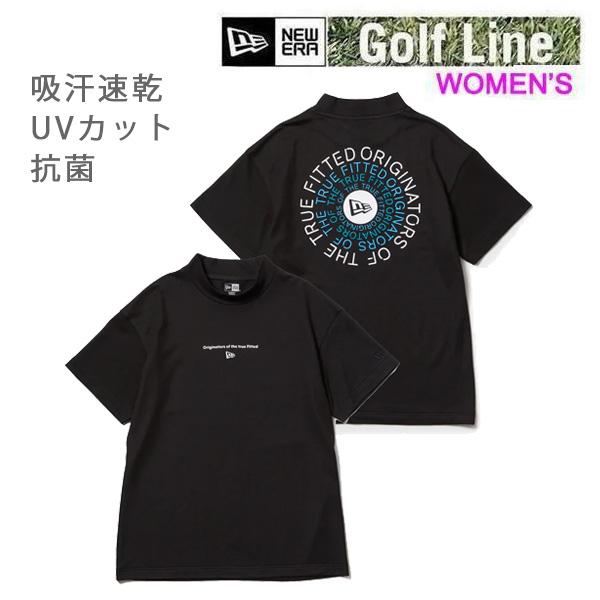 ニューエラ ゴルフウェア newera 正規品【ゴルフ】Women's 半袖 ミッドネック Tシャツ Circle OOTTF素材：コットン ポリエステル ポリウレタンかつて使用していたタグライン、Originators of the Tr...