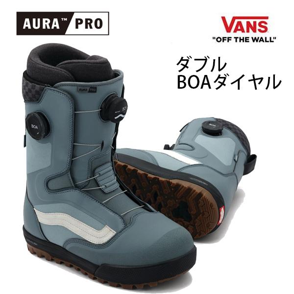 バンズ VANS スノーボードブーツ日本正規品AURA PRO■FLEX RATING: 5-6中級〜上級者向きVansだからこその快適性、コントロール性、スタイルを備えたAura Pro。あらゆる環境でパフォーマンスを発揮するブーツとして...