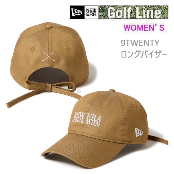 ニューエラゴルフ newera 正規品Women's 9TWENTY ロングバイザー Sustainable Fabric with Ribbon ECOPET ベージュ組成:コットン/ポリエステルサスティナブル生地を採用したコレクション。...