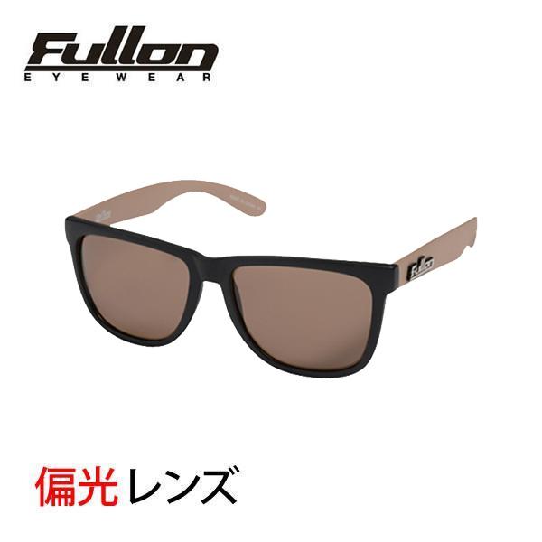 カジュアルに、着替える感覚で身につけるデイリーユースなアイウェア「FULLON」FBL 043-32 （Rubber Finish）Frame : Matte Black・Matte KahkiLens : Brown 偏光マットブラックな...