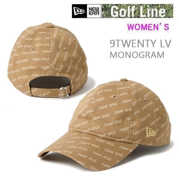 ニューエラゴルフ newera 正規品9TWENTY ロングバイザー モノグラム new era素材：綿微配色のブランドロゴを全面にあしらった、モダンで印象的なデザイン。［9TWENTY］モデルは、バイザーを10mm長めにアレンジしたロング...