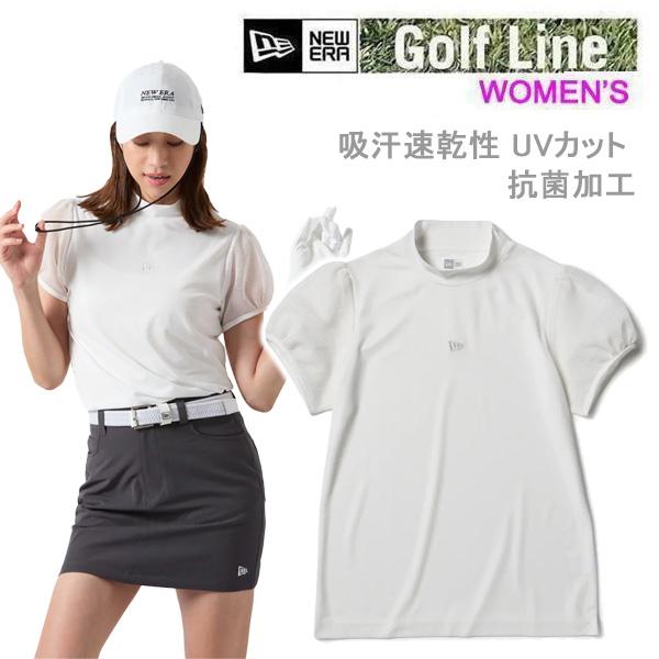 ニューエラ ゴルフ レディース NEWERA 日本正規品ウィメンズ トップス ウィメンズ Tシャツ ウィメンズ 半袖 TシャツWomen's 半袖 メッシュスリーブ ミッドネック Tシャツ組成:ポリエステル袖部分をメッシュ素材で切り替え、通...