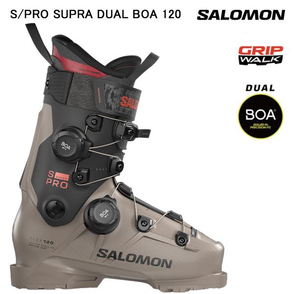 【発売日：2026年10月31日】サロモン スキーブーツ 日本正規品S/PRO SUPRA DUAL BOA 120L45419900 MADE IN ROMANIAフィット感の革命を引き起こす、デュアルBOA? 採用120 フレックスの上...