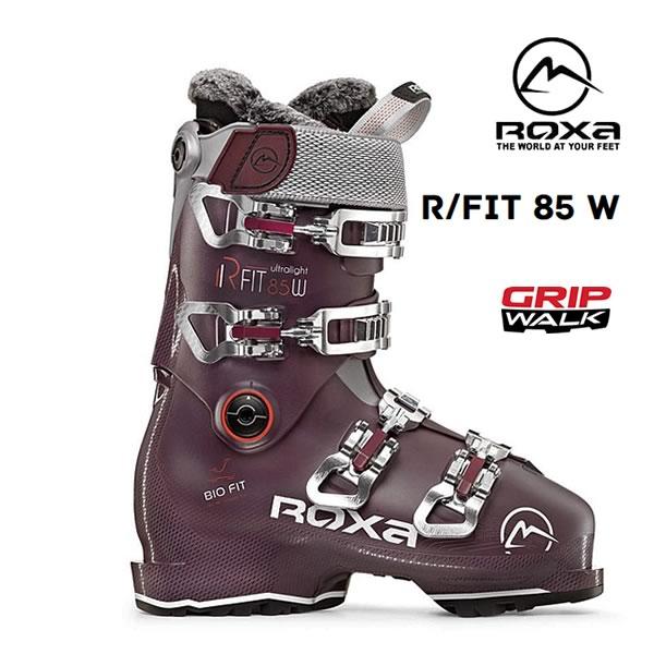 ブーツケース　サービス！ROXA(ロクサ)2022-23 R/FIT 85 Wワイドラスト採用のオールマウンテンスキーヤー向けレディースモデル。幅広い足の形に快適に対応できるブーツの快適さとコントロールを求める中・上級レベルの女性スキーヤー...