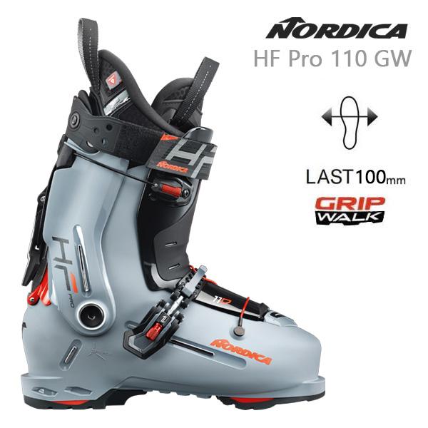 ノルディカ スキーブーツ NORDICA 日本正規品HF Pro 110 GWComfort meet precision.050J1000688 Grey / Black / Red山が呼んでいる。ノルディカのHF Pro 110が、快適...