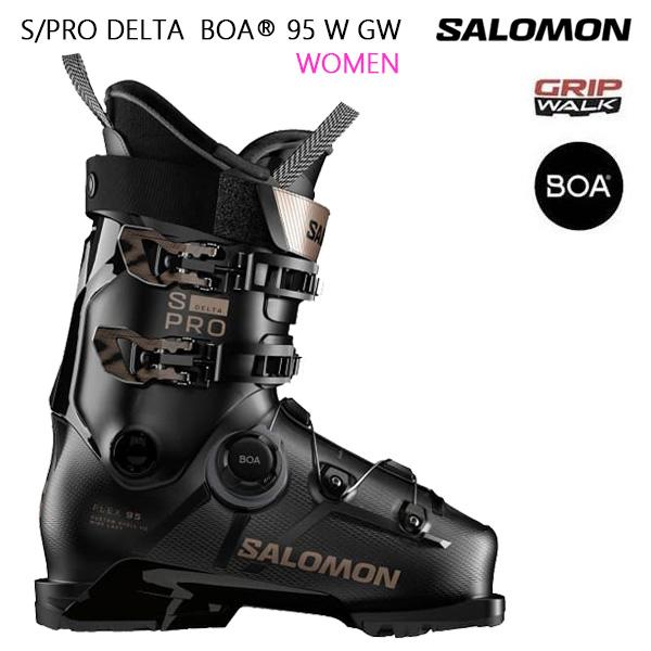 サロモン スキーブーツ レディース 日本正規品S/PRO DELTA BOA? 95 W GW  WOMEN L47933000   MADE IN ROMONIA高い快適性を提供するウィメンズモデル。幅広の102mmラストと柔らかめの95...