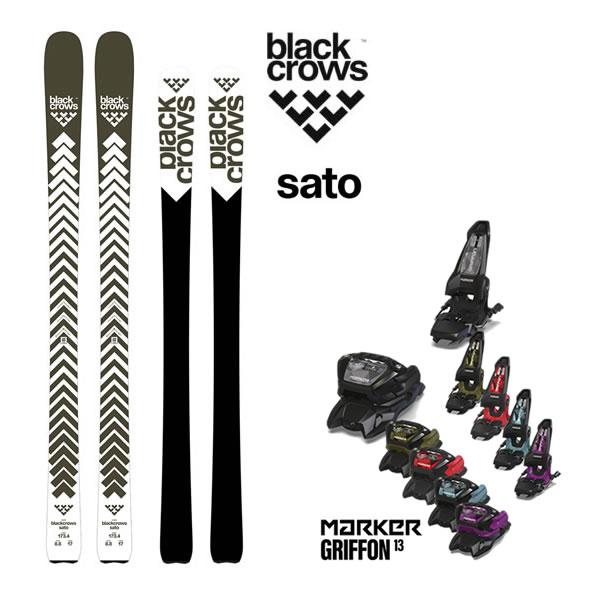 【2025-2026モデル】送料無料・代引き不可【日本正規品】BLACKCROWS SKIS ブラッククロウズSato (サト)精密で遊び心があり、そして軽快なこの小さなスキーは、完璧な斜面でカービングしたり、地形を楽しんだり、滑走の合間に...