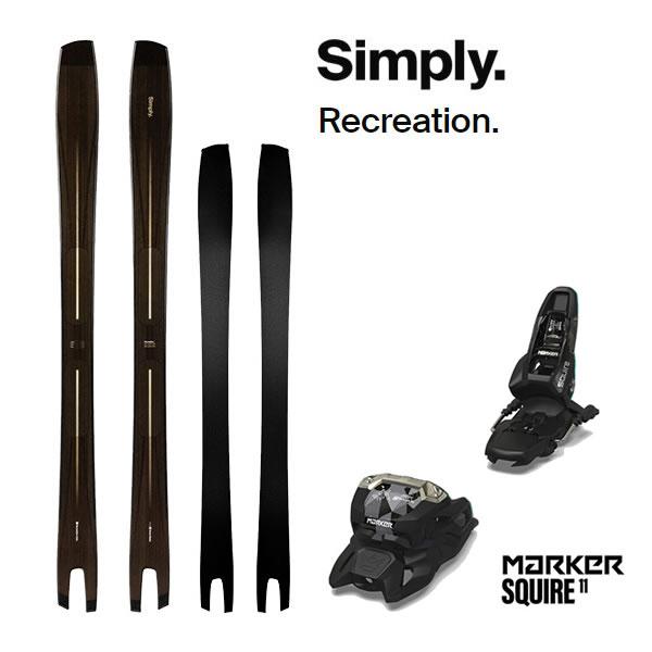 【発売日：2026年11月30日】Simply. (シンプリー) フリースキー 日本正規品Simply. とは・・・スイスの山岳リゾート、ヴェルビエ)にあるファクトリーで、100％再生可能エネルギーを使用してハンドメイドされる高品質でクリエ...