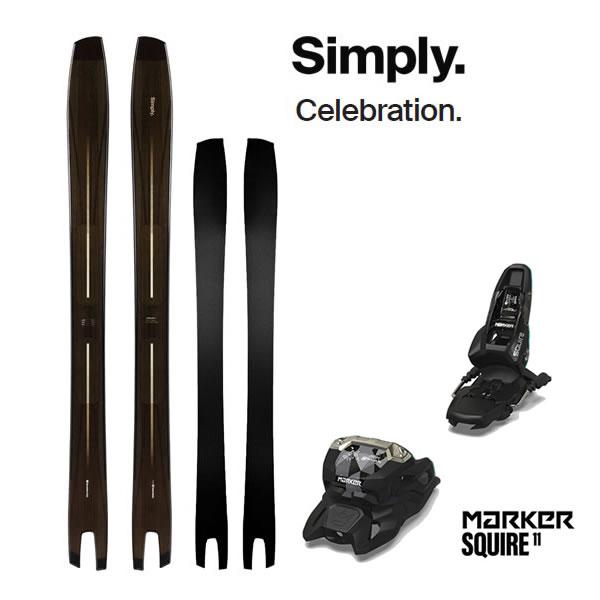 【発売日：2026年11月30日】Simply. (シンプリー) フリースキー 日本正規品Simply. とは・・・スイスの山岳リゾート、ヴェルビエにあるファクトリーで、100％再生可能エネルギーを使用してハンドメイドされる高品質でクリエイ...