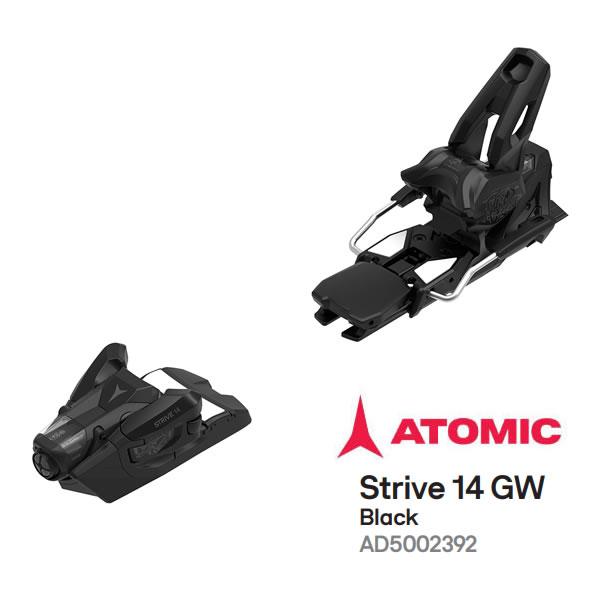 アトミック ビンディング 日本正規品 (ATOMIC SKI BINDING)STRIVEは、新世代のオールマウンテンスキーに対応した最新のビンディングです。スキーの自然なフレックスを導き出し、パワー伝達性に優れ、軽量かつ低重心で操作性に優...