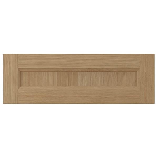 VEDHAMN ヴェードハムン 引き出し前部, オーク,幅: 59.7 cmフレームの高さ: 20 cmフレームの幅: 60 cm高さ: 19.7 cm厚さ: 2.0 cm自然な温かみのある木製のVEDHAMN/ヴェードハムン キッチンキャ...