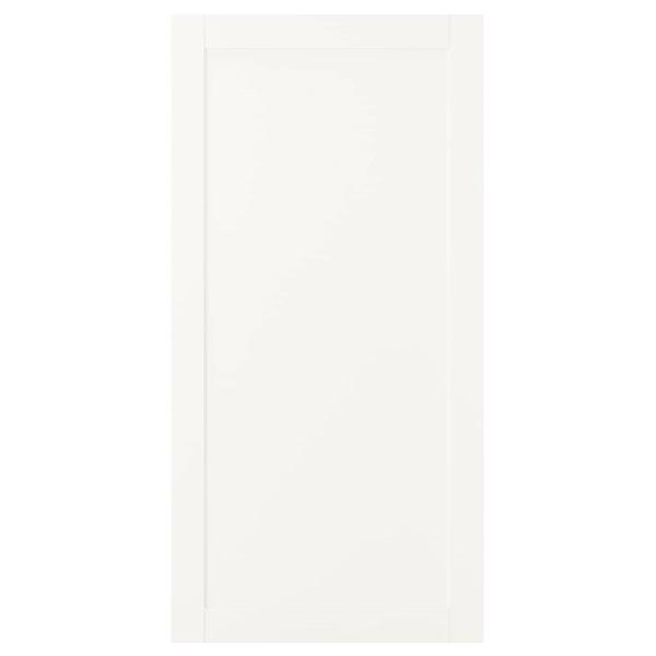 SANNIDAL サンニダール 扉, ホワイト,フレームの高さ: 120.0 cmフレームの幅: 60.0 cm厚さ: 1.6 cmPLATSA/プラッツァ 収納コンビネーションは扉や引き戸を付けて完成させましょう。統一感のあるルックスにな...